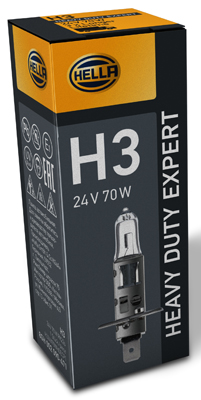 HELLA 8GH 002 090-471 Glühlampe - H3 - Heavy Duty Expert Longer lifetime, vibration resistant ...