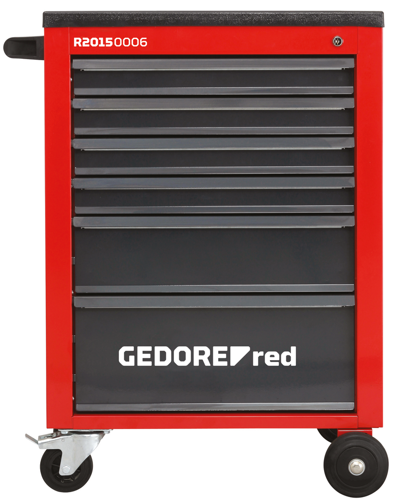 GEDORE red Werkstattwagen MECHANIC, Werkzeugwagen mit 6 Schubladen ...